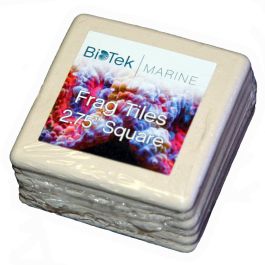 BioTek Marine 2.75" Square Frag Tiles | Aquarium Specialty