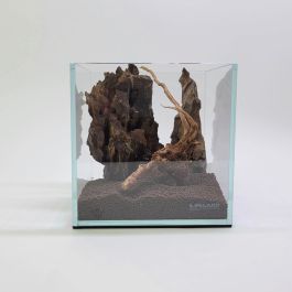 Lifegard 2 Gallon Ultra-Low Iron Nano Rimless Cube Tank